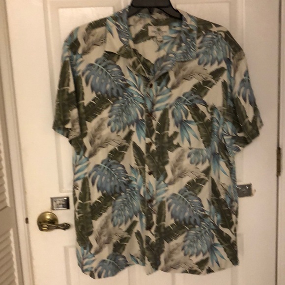 island shores | Shirts | Mens Tropical Print Washable Silk Top | Poshmark